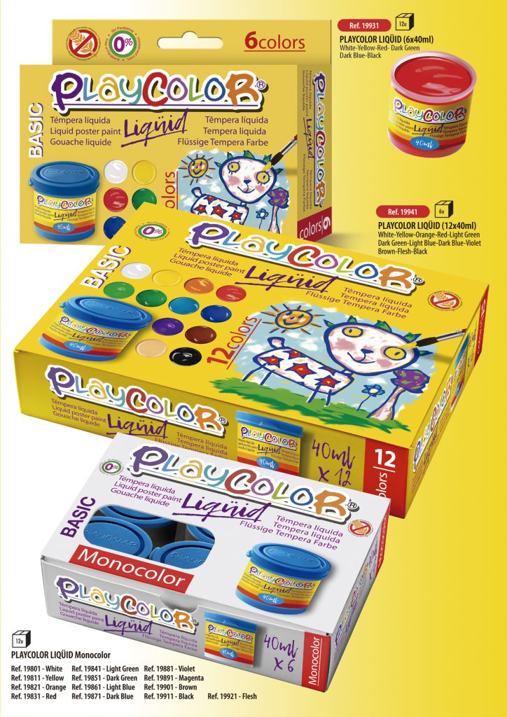 NEW SIZE FOR playcolor liqüid (40ml containers) - Play Color