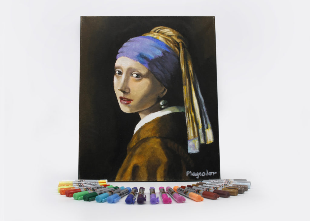 Reproducir una obra maestra con témpera sólida - PlayColor